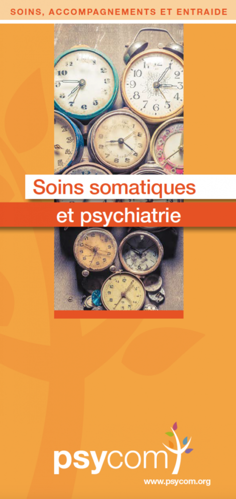 Le Psycom édite une brochure sur Soins somatiques et psychiatrie ...