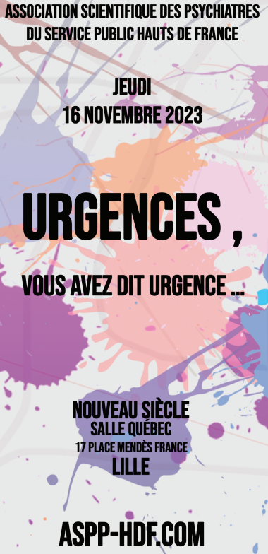 Urgences, vous avez dit urgence... - Santé Mentale