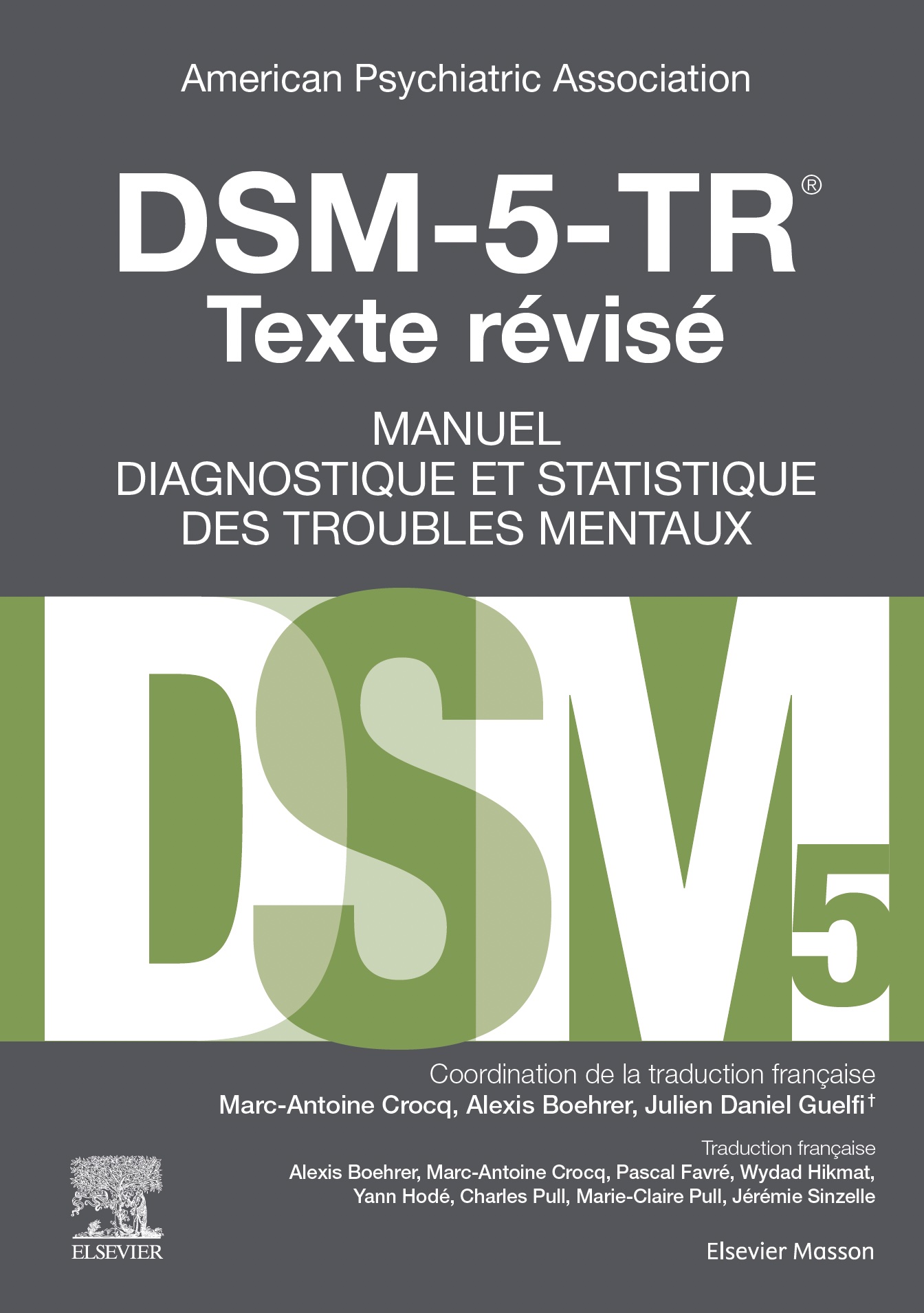 Manuel diagnostique et statistique des troubles mentaux, texte révisé ...